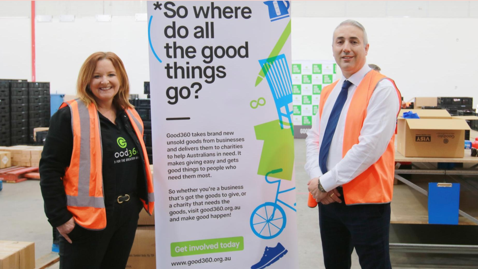 Mayor Prepares Care Packages with Good360 Australia - Good360 Australia