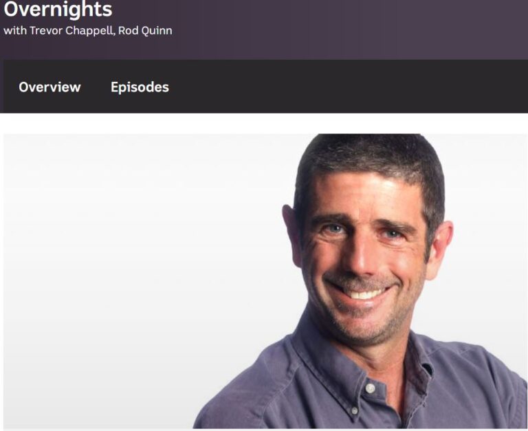 ABC Radio Overnights Trevor Chappell speaks with Alison Covington ...